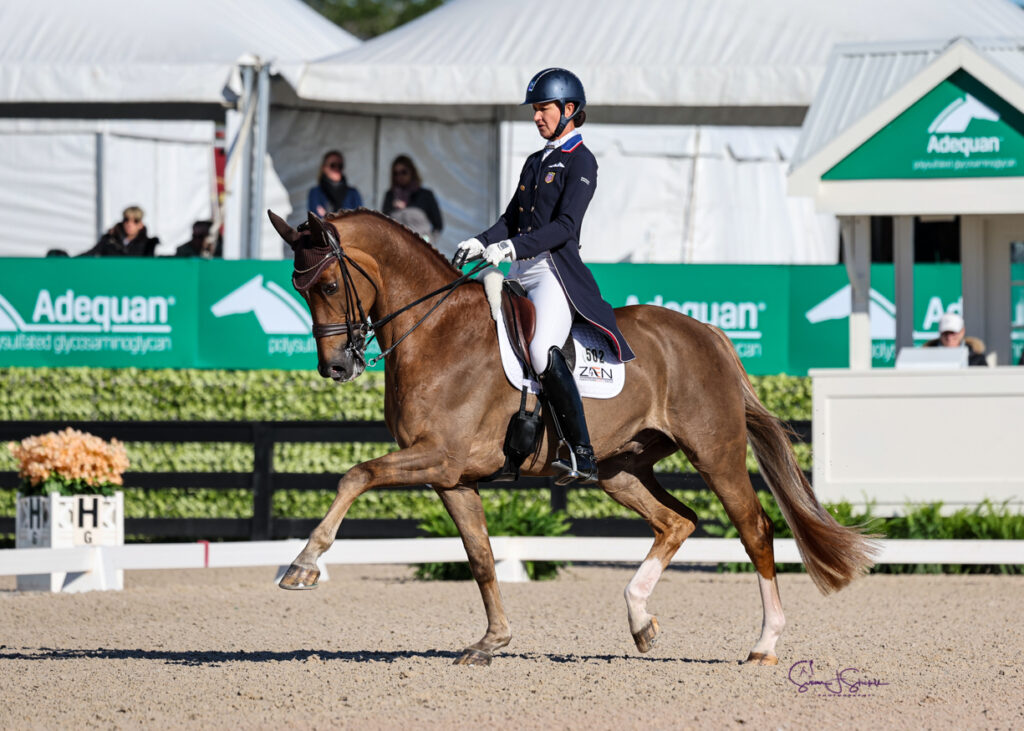 Adrienne Lyle and Olympic Ride Helix Top World Cupo Grand Prix on ...
