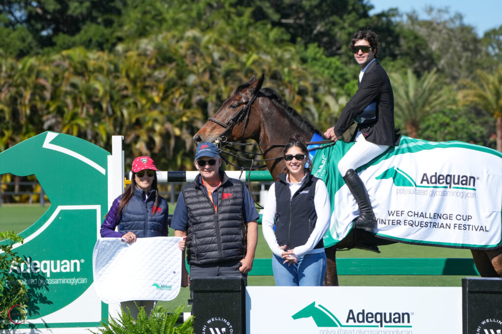 Luis Fernando Larrazabal Enjoys the Process in Adequan® WEF Challenge ...