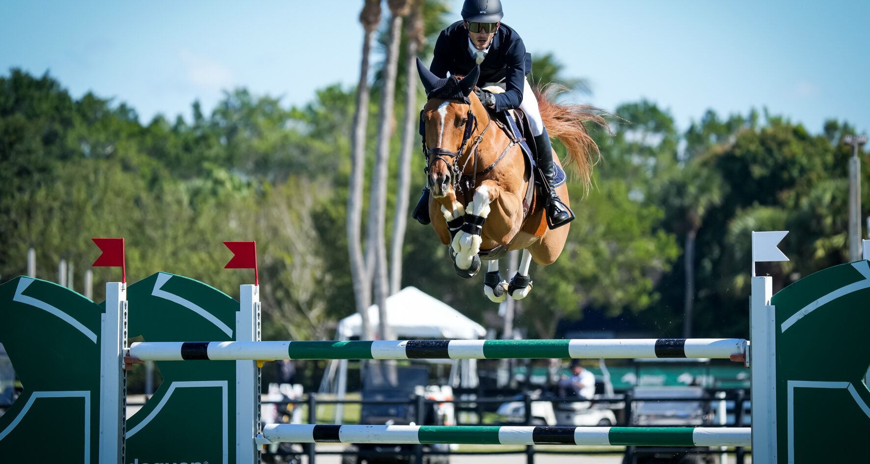 Mark Bluman and Landon Off and Winning at WEF – Wellington International