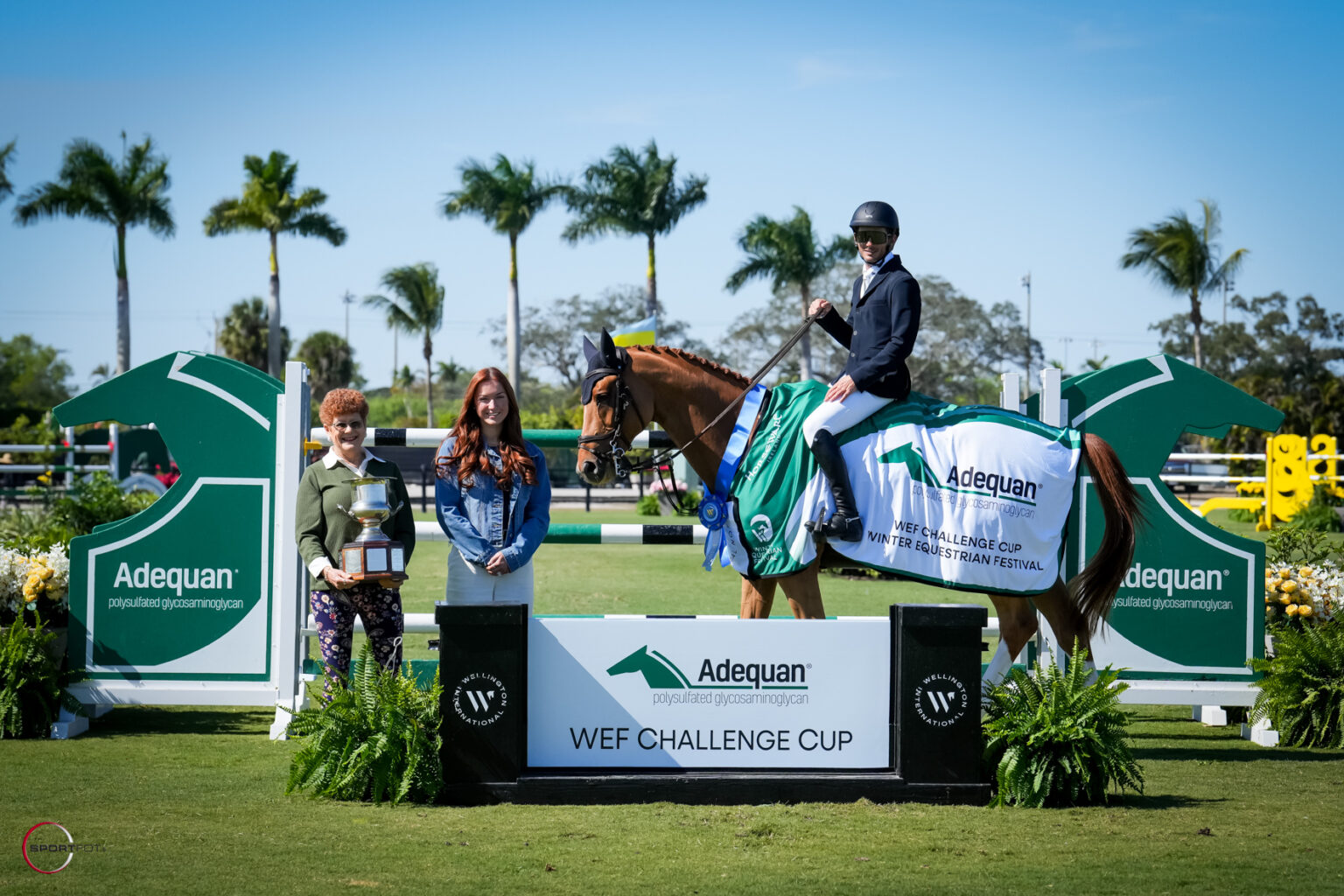 Mark Bluman and Landon Off and Winning at WEF – Wellington International