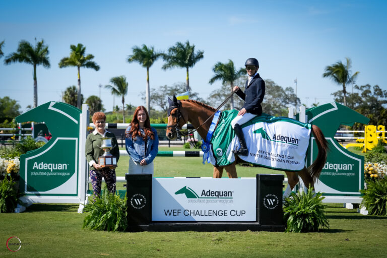 Mark Bluman and Landon Off and Winning at WEF – Wellington International