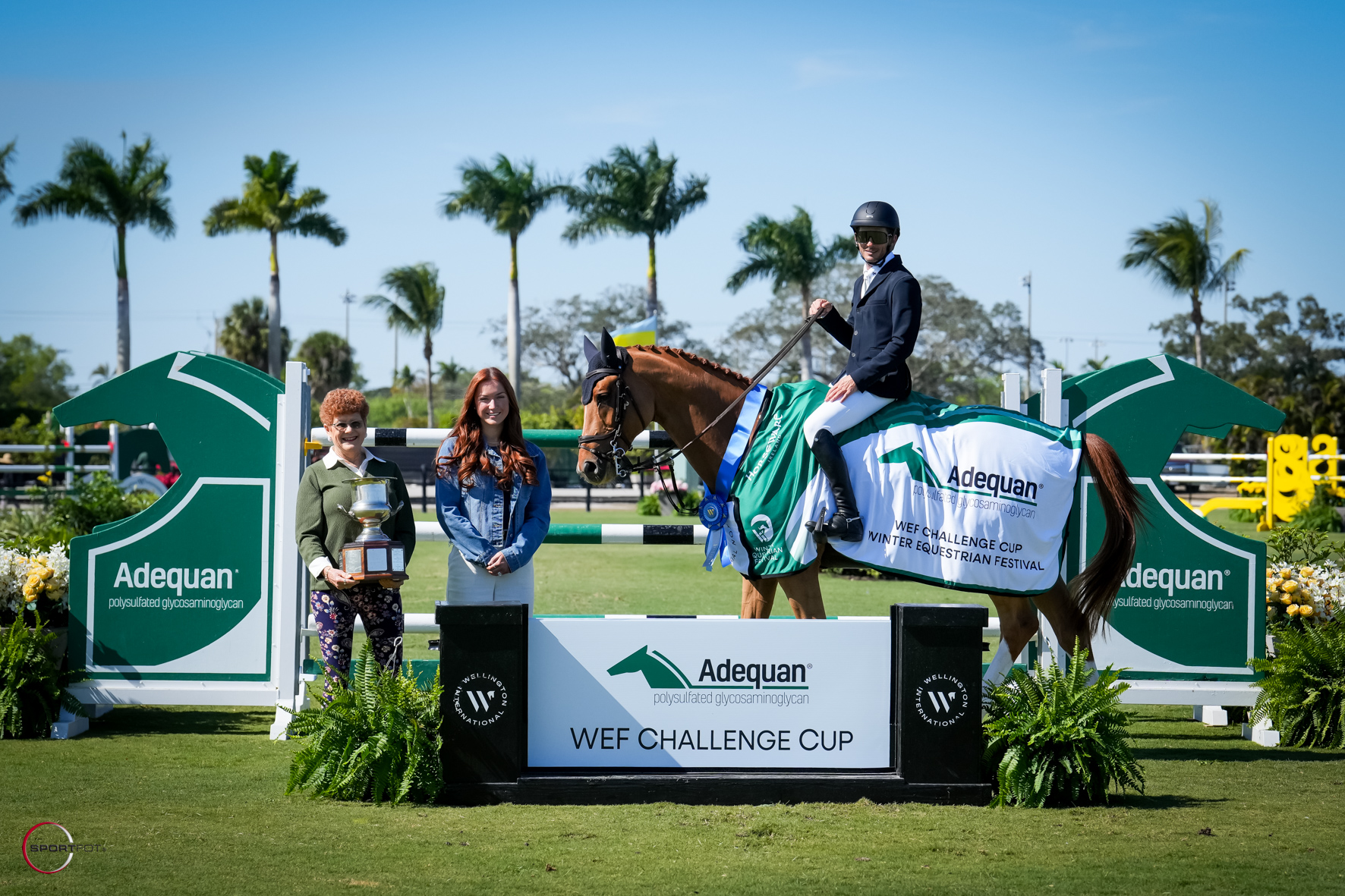Mark Bluman and Landon Off and Winning at WEF – Wellington International